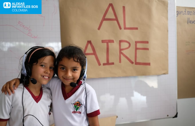 La aventura de hacer radio - Aldeas Infantiles SOS Colombia